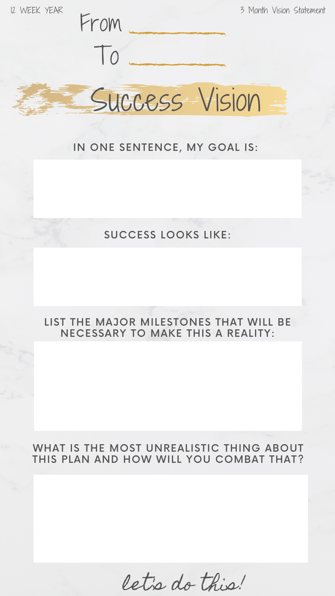 Your Most Productive Year EVER. The 12-Week Year is an easy to follow ...